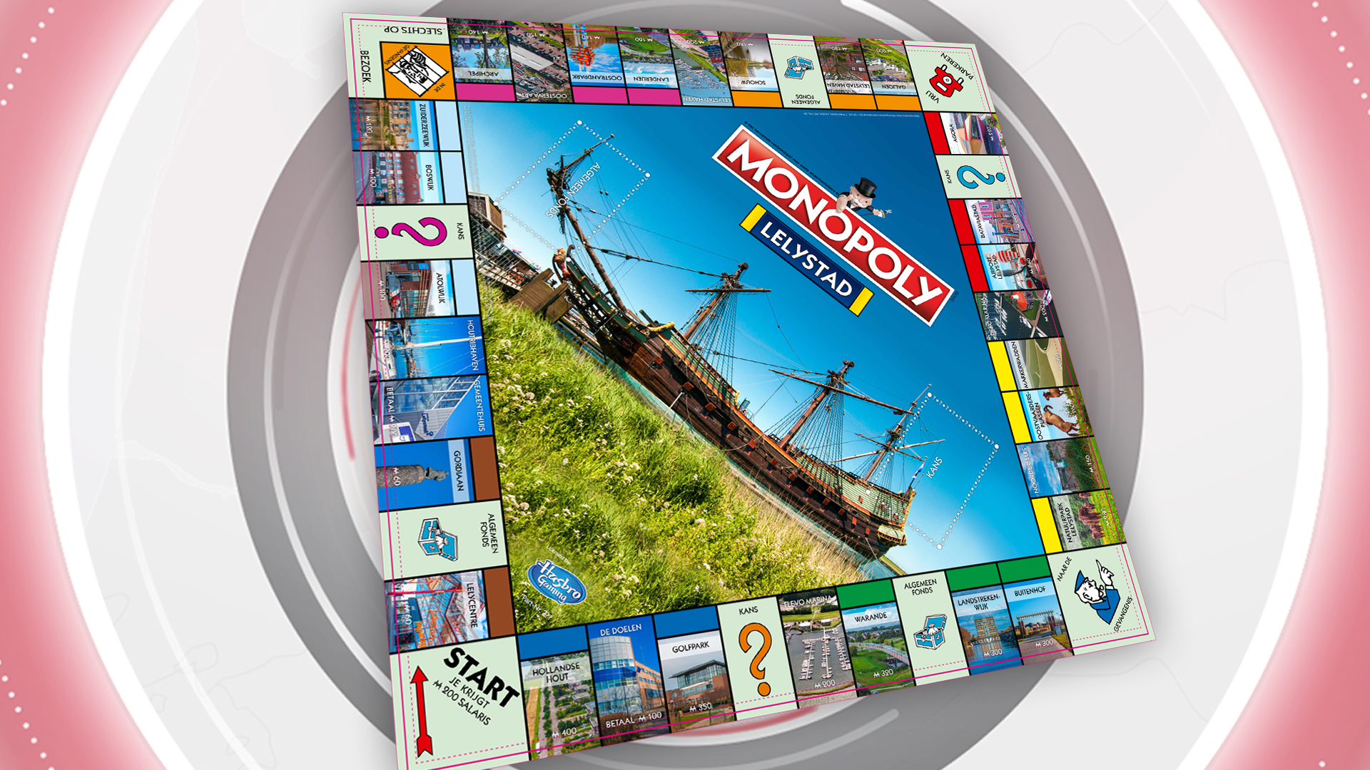 Omroep Flevoland - Nieuws - Ook Lelystad krijgt eigen Monopoly-editie